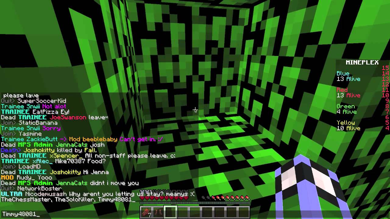 Mineplex Trainee Games PT 1. TIMMY PLZ! - YouTube