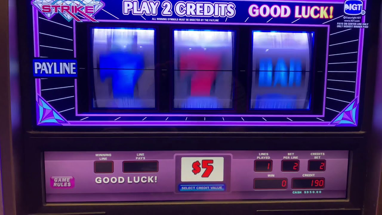 Triple Diamond Strike & Double Lucky Strike - High Limit Slots | River ...