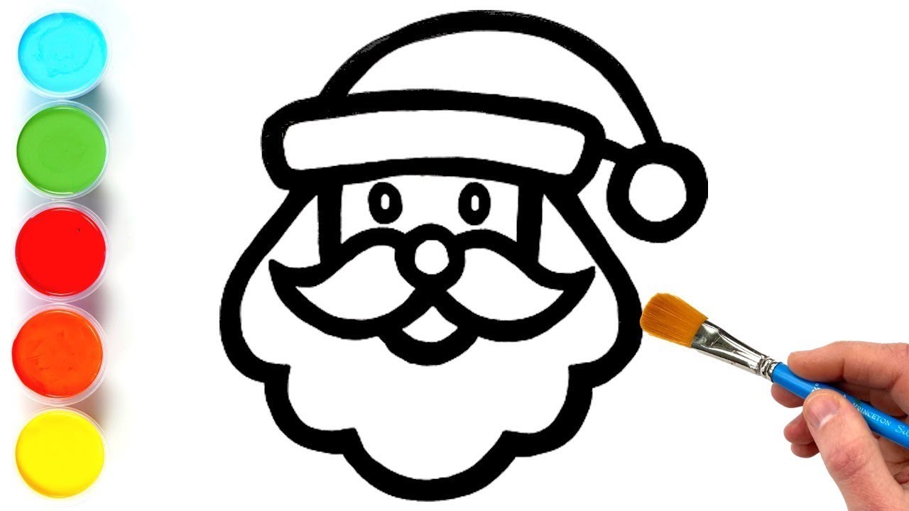 Santa Claus Christmas Compilation #2 Drawing, Painting and Coloring for ...