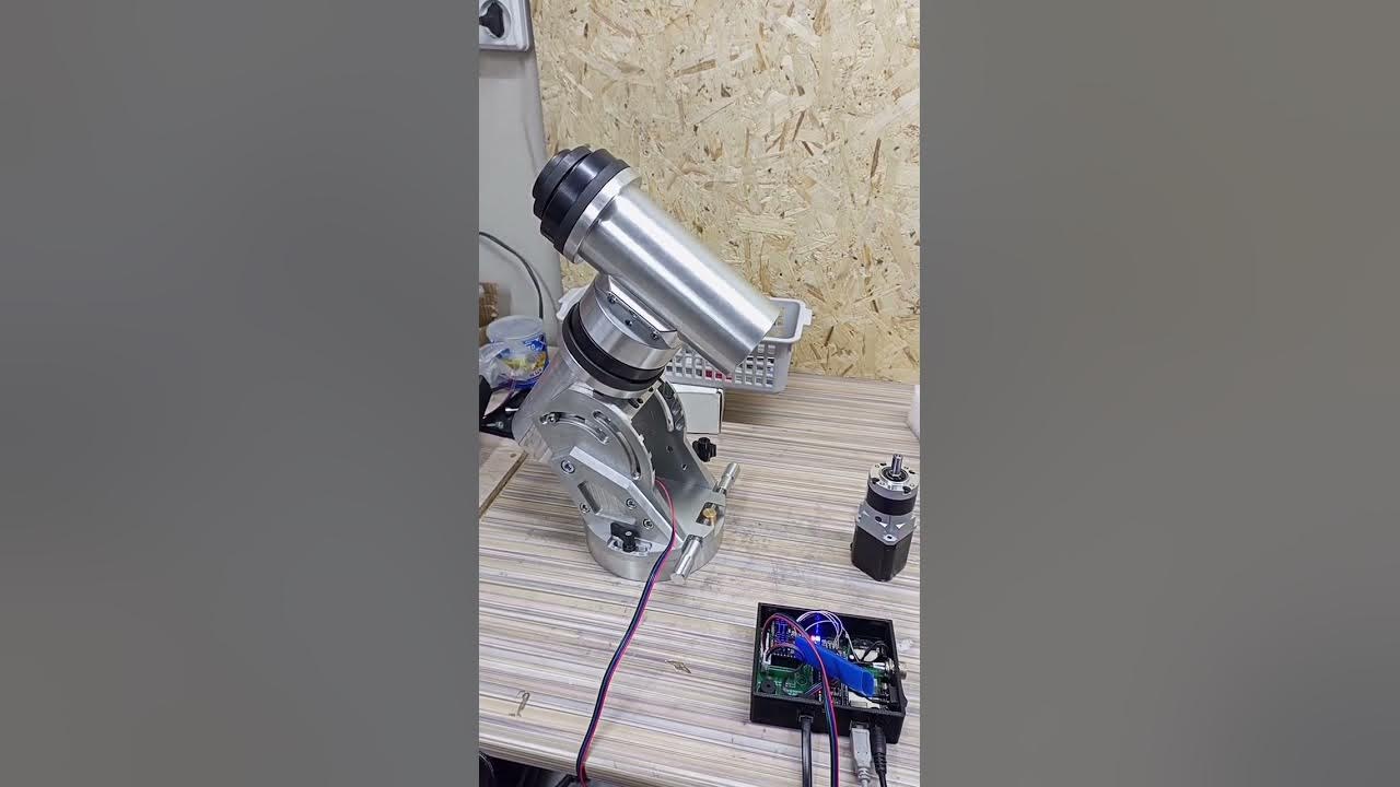 Harmonic mount MT-20-100H - YouTube