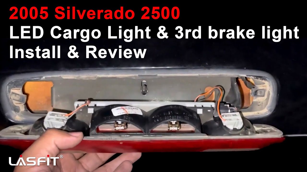 2005 Chevy Silverado 2500 | How to replace cargo light and 3rd brake ...