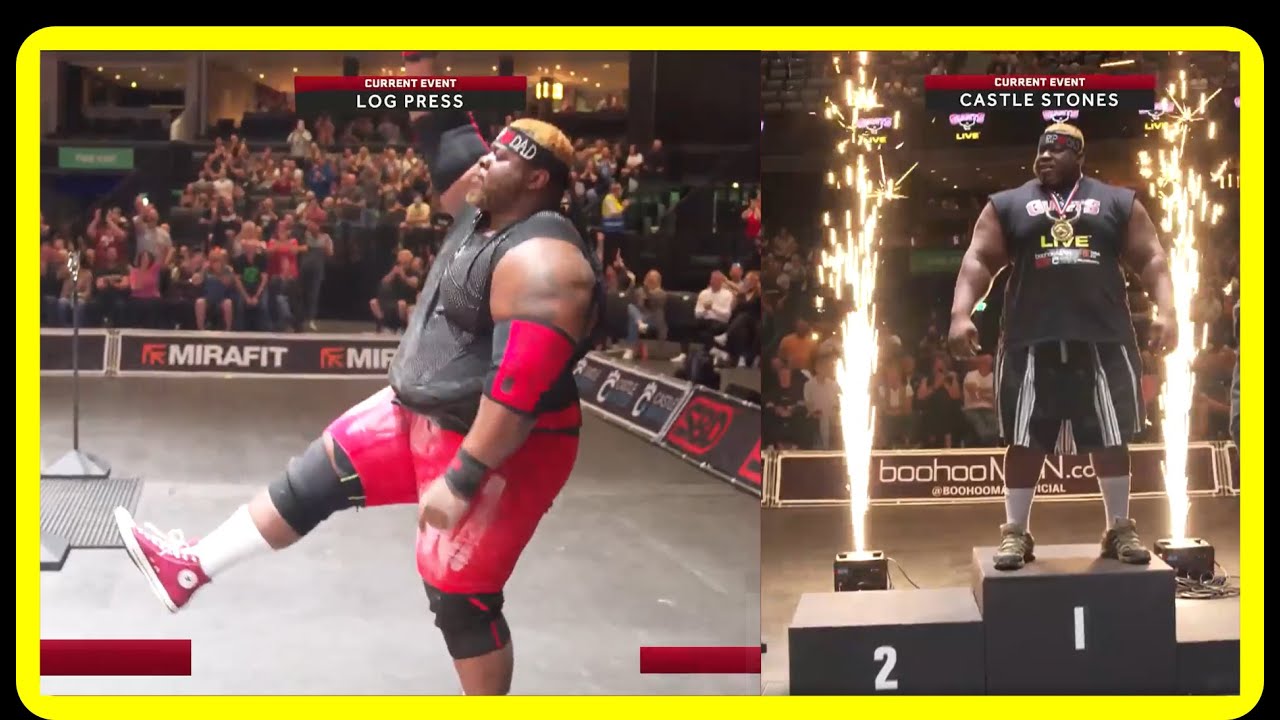 Iron Biby Sets NEW MAX LOG PRESS WORLD RECORD! - YouTube