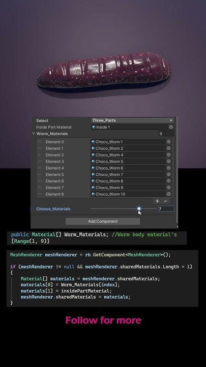 How to change Mesh material through code in Unity | c# | 3D game development #3d #unity3d - YouTube