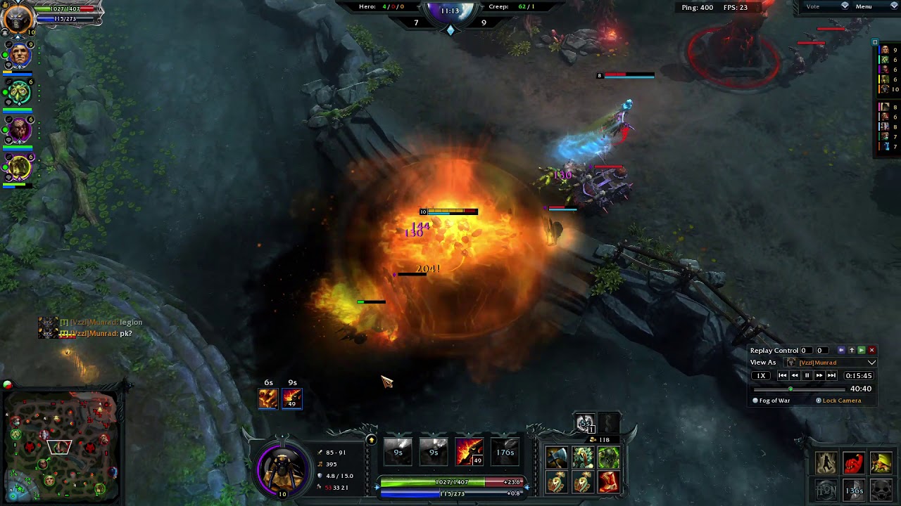 Heroes of Newerth Amun Rah gameplay 12-0 No Death - YouTube
