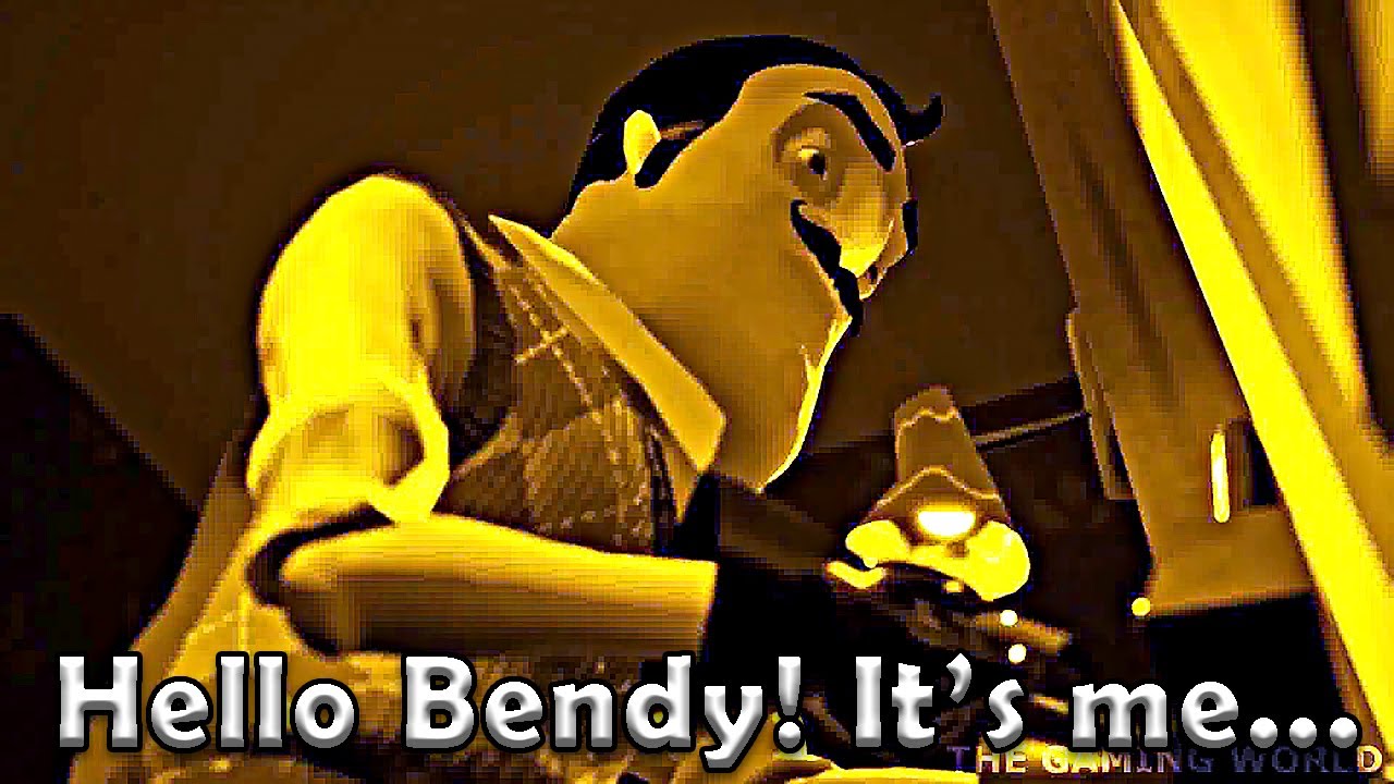 HELLO BENDY HELLO NEIGHBOR Act 1 Gameplay Walkthrough - YouTube
