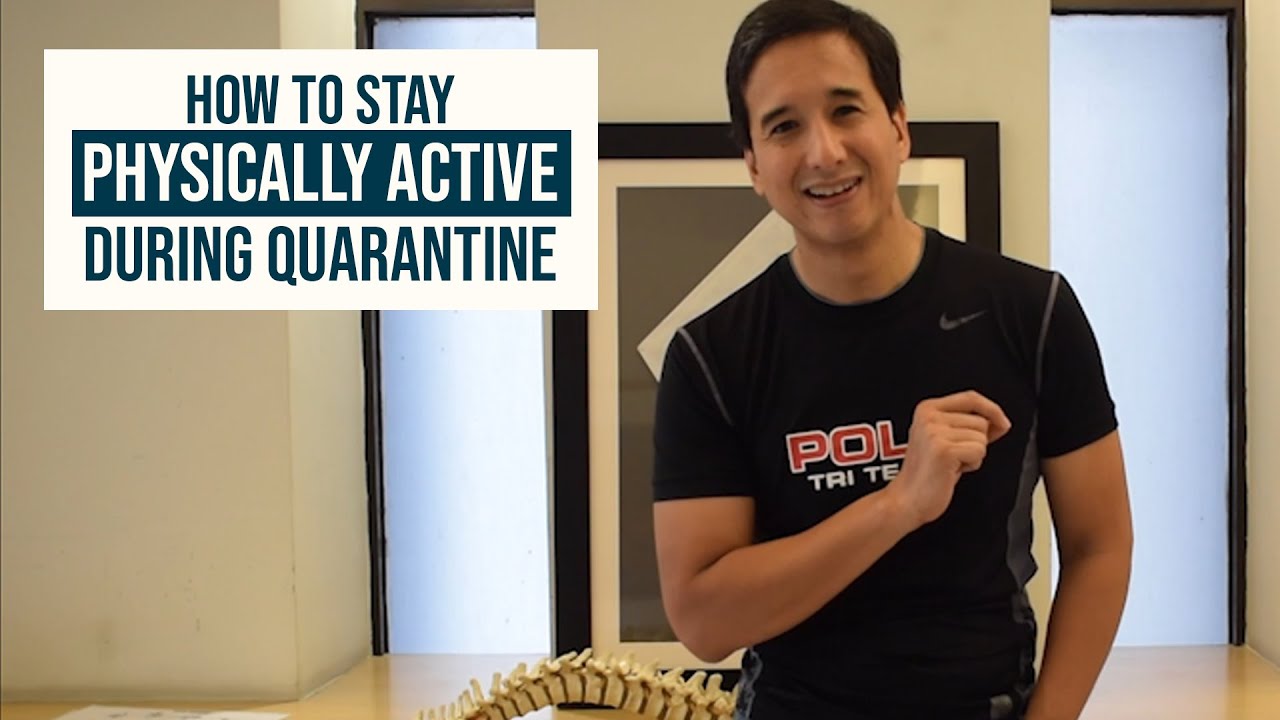 HOW TO STAY PHYSICALLY ACTIVE DURING QUARANTINE | SIMPLE WORKOUT ...