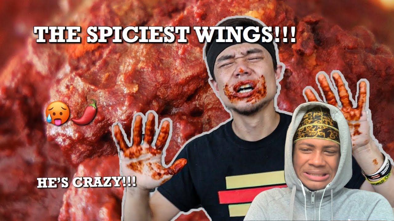 THESE SOME SPICY WINGS!!! Matt Stone - HellFire Wings Challenge ...