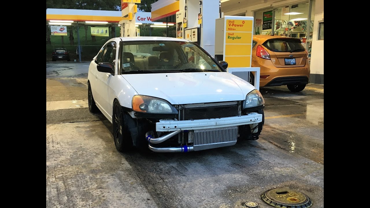 Civic em2 Turbo - YouTube