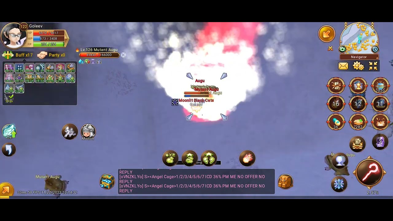 Flyff Universe Facetank Elementor DEX Build (Mobile Phone Gameplay ...