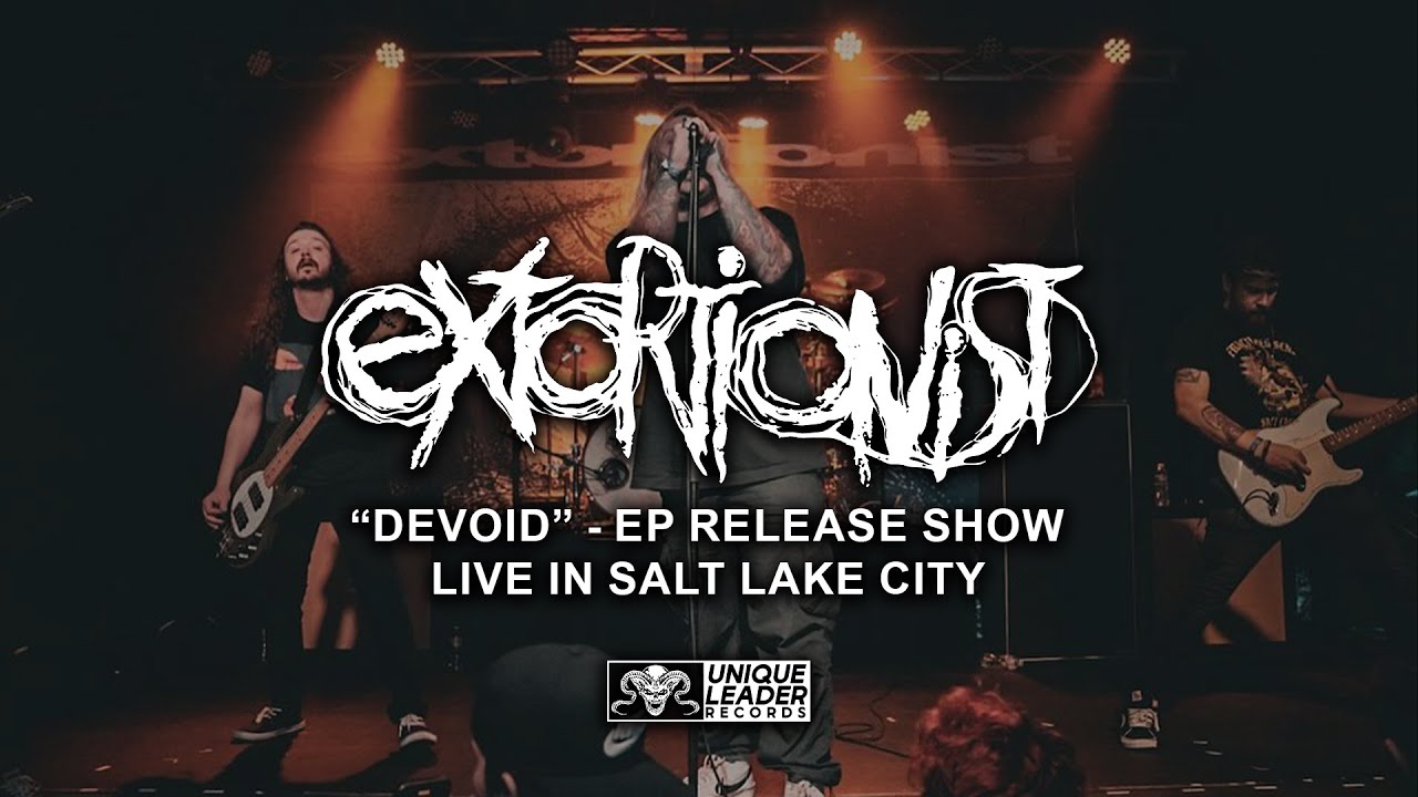 EXTORTIONIST - DEVOID - EP RELEASE SHOW (VLOG) - YouTube