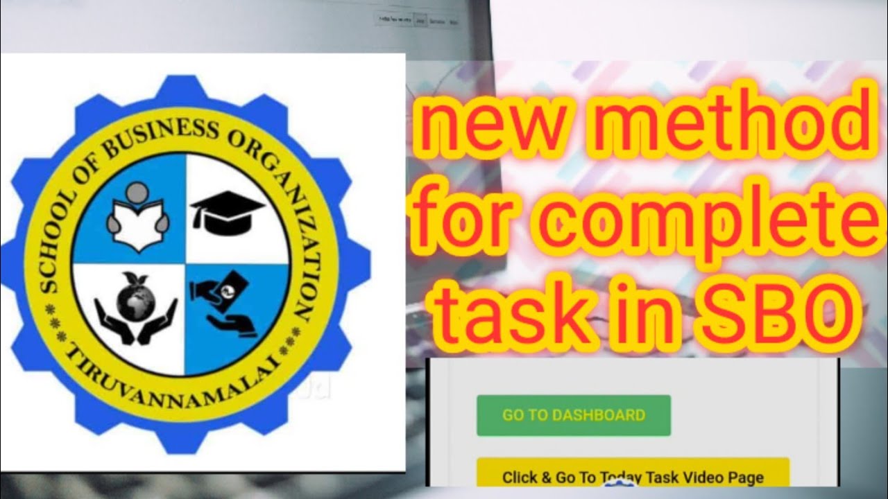 #sbojobs new method for complete task in SBO||the chages for only ...
