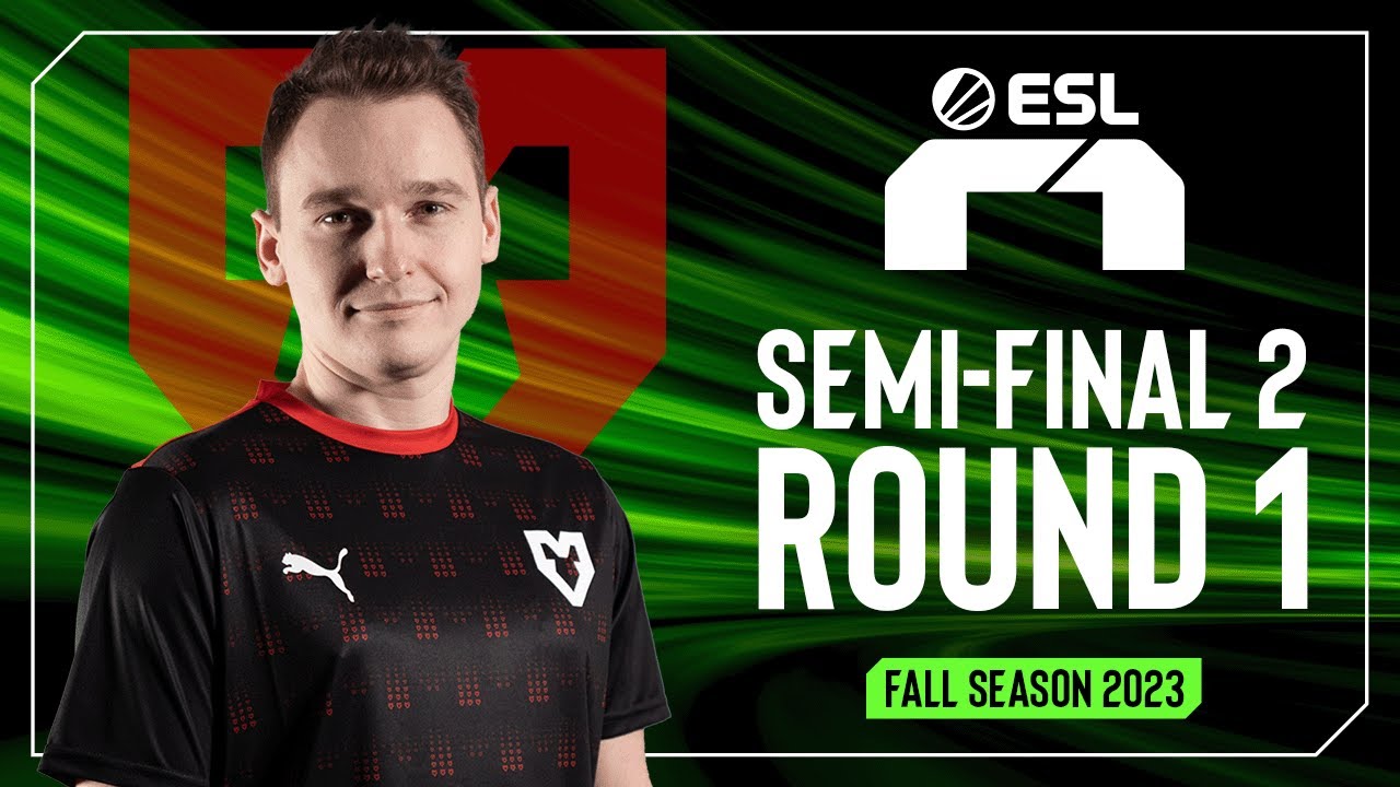 ESL R1 - ROUND 1 | SEMIFINAL 2 | FALL SEASON 2023 - YouTube