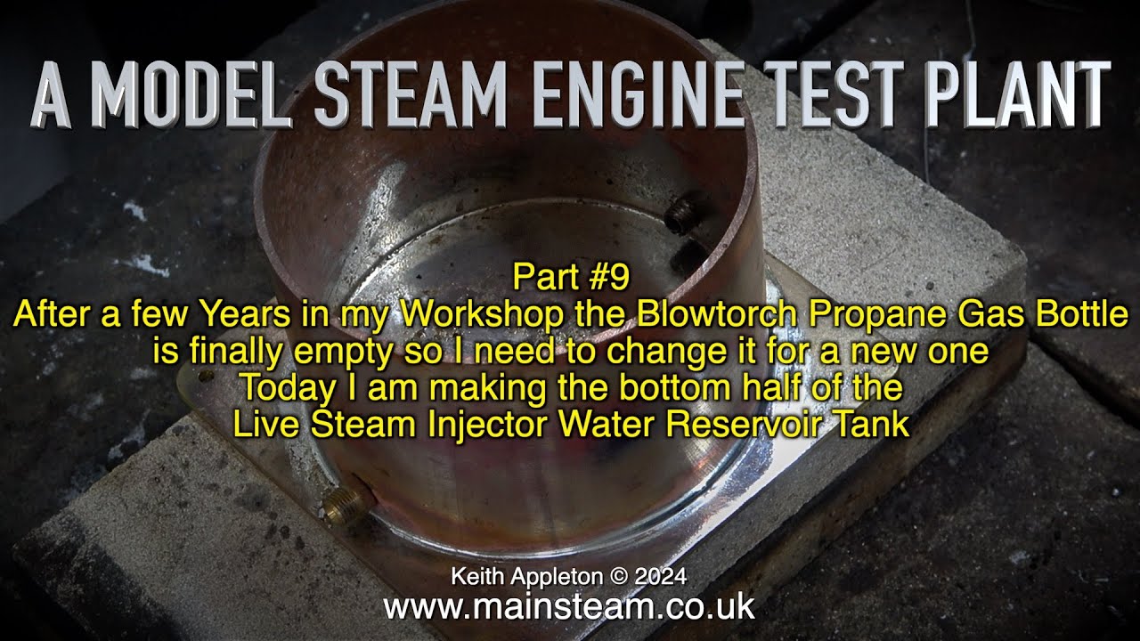 A MODEL STEAM ENGINE TEST PLANT - PART #9 - YouTube