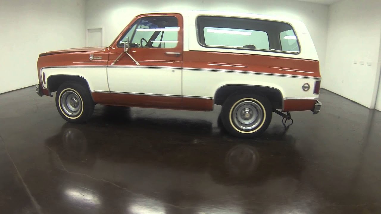 1976 Chevrolet Blazer K5 Cheyenne - YouTube