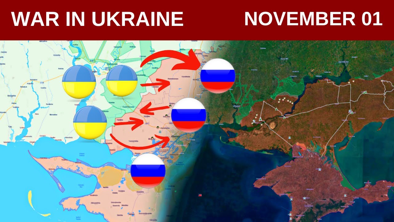 Day 251: Ukraine War Map 01.11.22 - YouTube