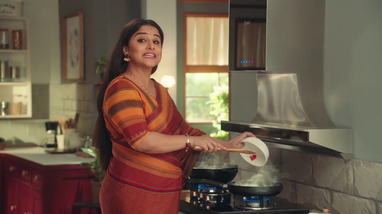VIDYA BALAN Prestige Kitchen Chimney TVC | TAMIL TVC | TAMIL ADS | TVC ...