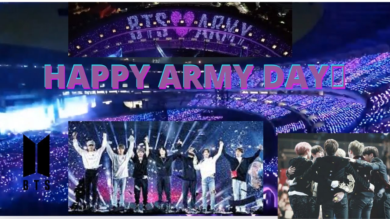 Happy ARMY Day BTS ! 💜 - BTS ARMY 8th Birthday Video 💜 Happy Birthday ...