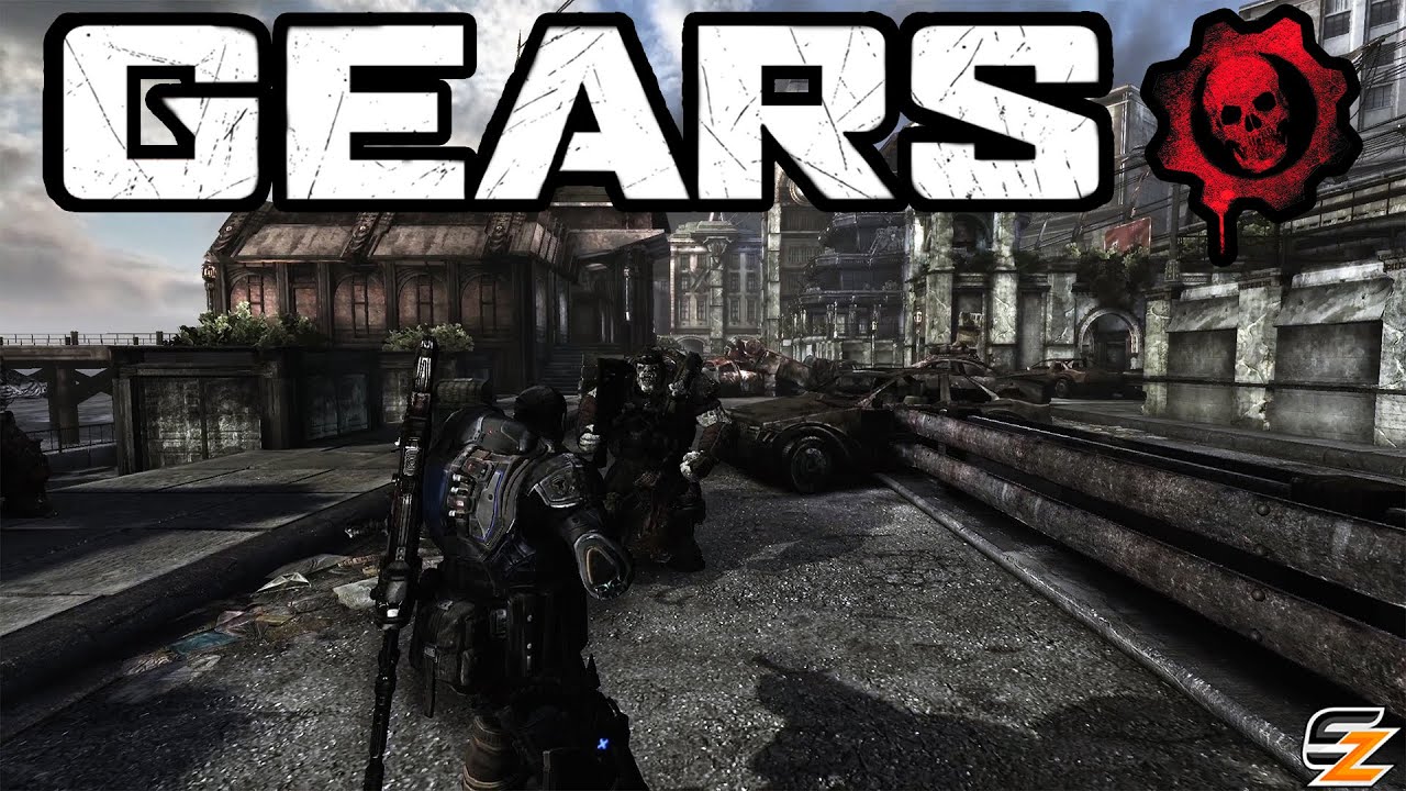 Gears of War Horde Mode Gameplay GRIDLOCK Map! - YouTube