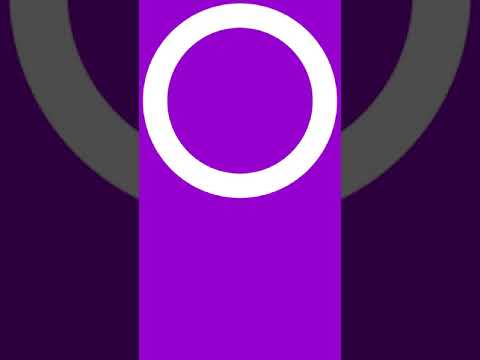 PANTALLA ROSA FUERTE violeta 1080 X 1920  CIRCULO BLANCO DE LUZ 20 minutos.