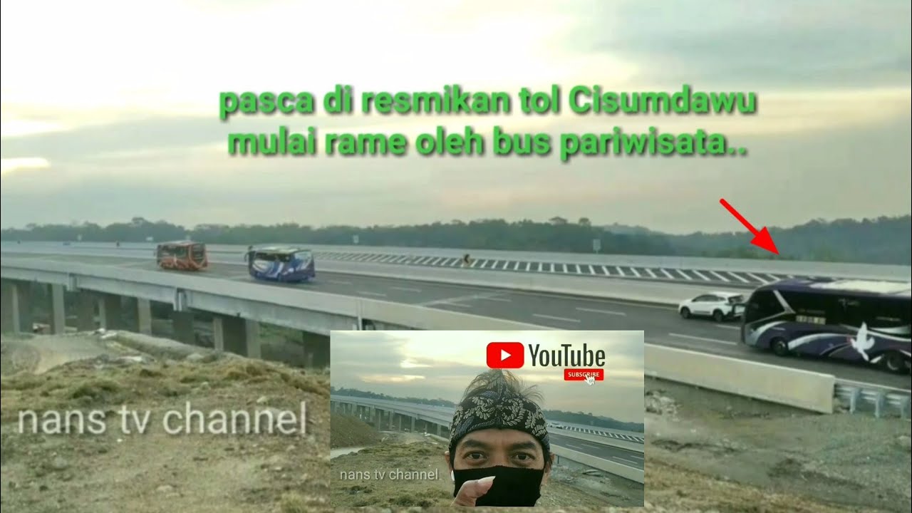 tol Cisumdawu view dijembatan Parigi/toll road projects west Java Indonesia - YouTube