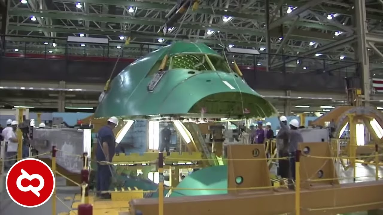 Banyak Yg Penasaran Bagaimana Cara Buatnya! 10 Tahap Pembuatan Pesawat ...