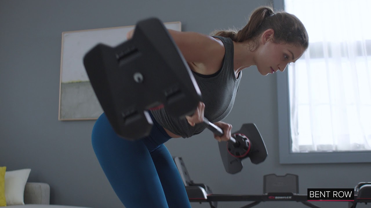 Bowflex® SelectTech 2080 Barbell | Bent Row with Barbell - YouTube