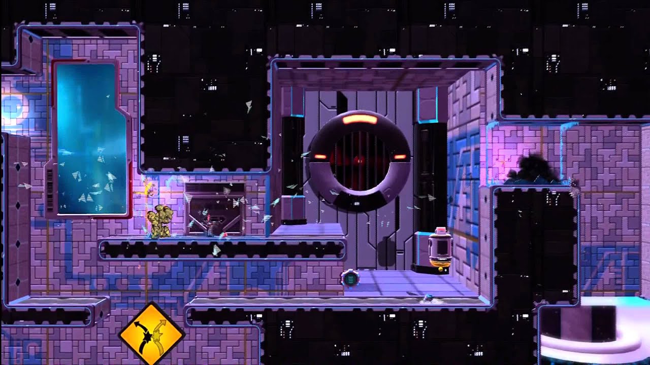 XBLA Ms Splosion Man Multiplayer Walkthrough Level 1-1 - YouTube