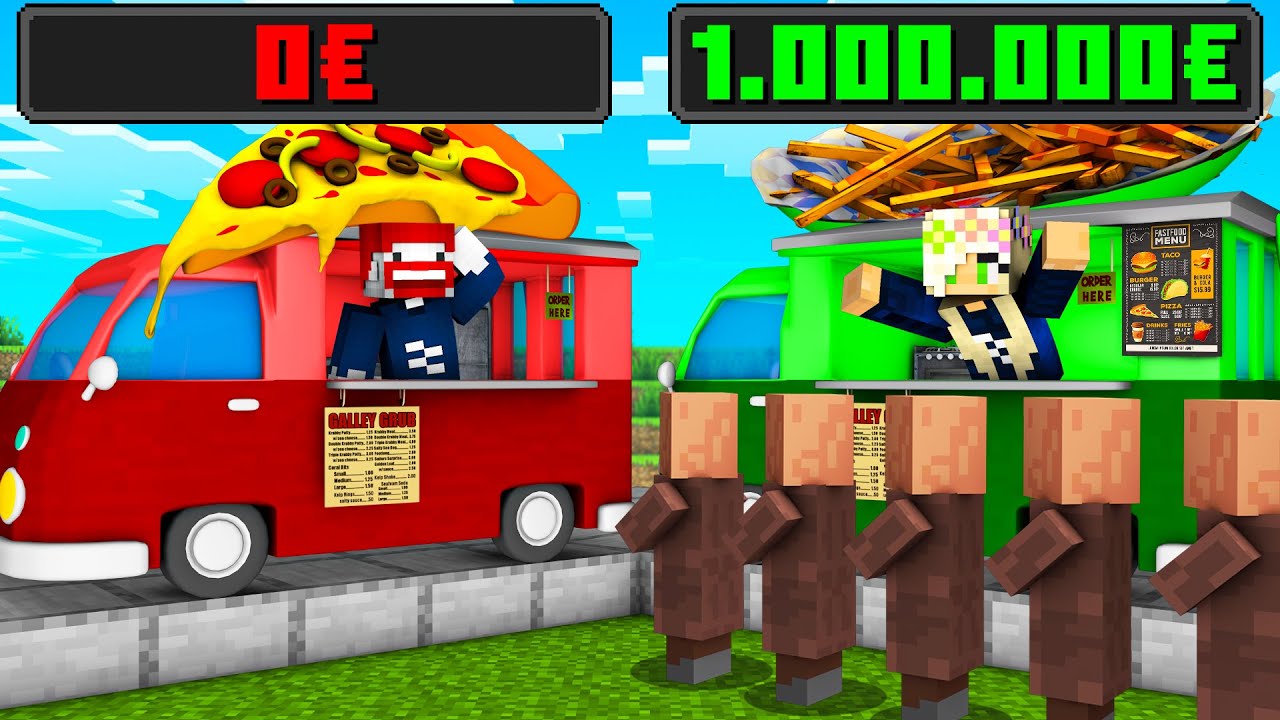 FOOD TRUCK FESTIVAL in MINECRAFT FREUNDE! - YouTube