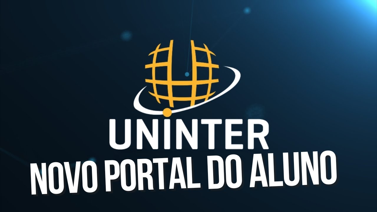 Conhecendo o portal do Aluno da UNINTER - YouTube