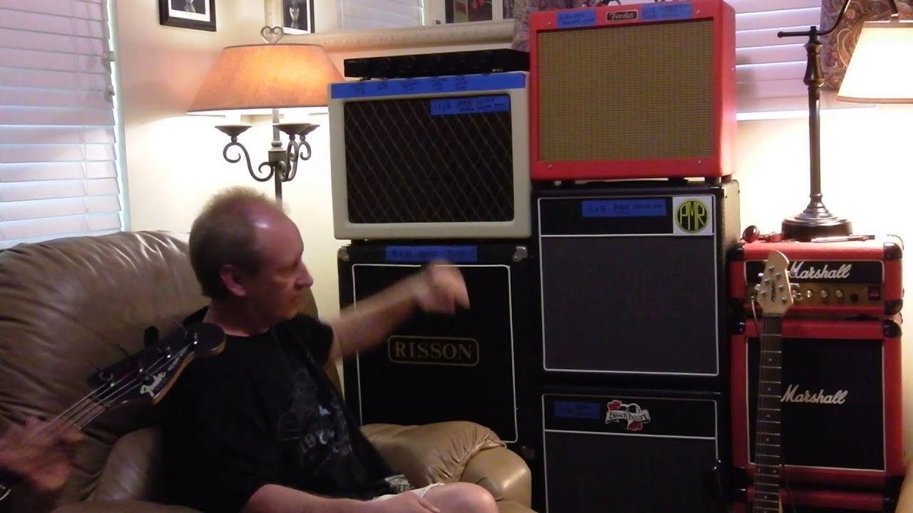 Eminence Cannabis Rex vs "PMR'd" Altec Lansing - YouTube