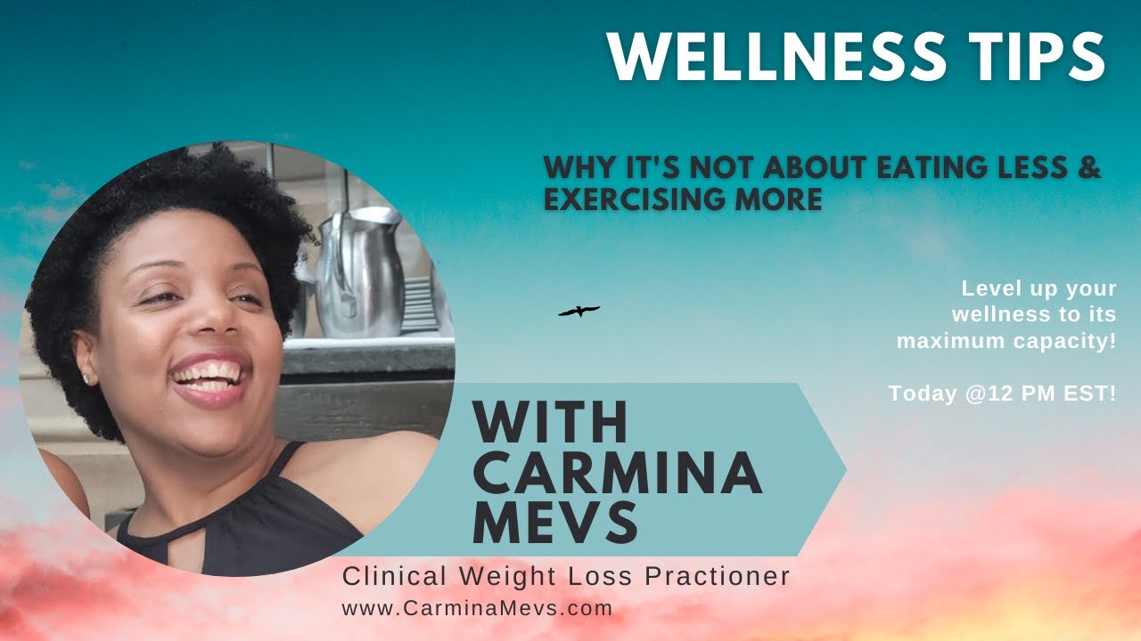 Why it's Not About Eating Less & Exercising More - YouTube