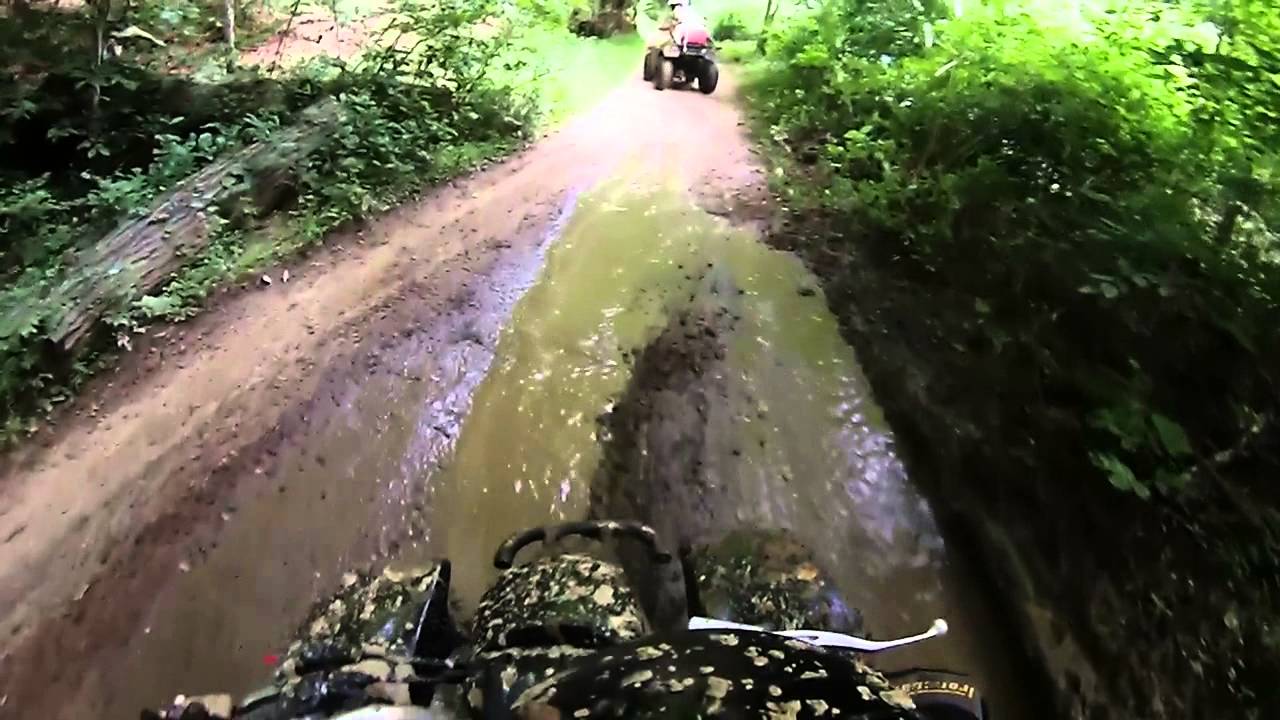2005 Yamaha Blaster Trail Riding - YouTube