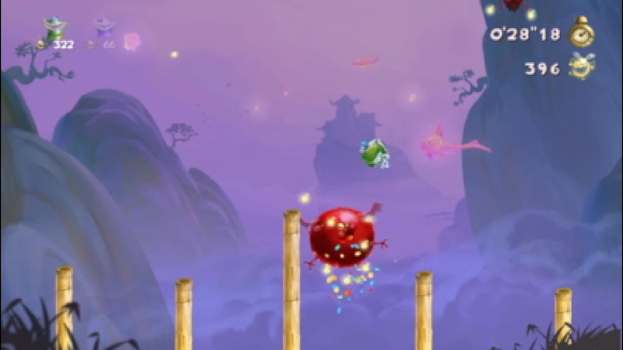 Rayman Legends - Challenges - Speedrun - Dojo - Diamond - YouTube