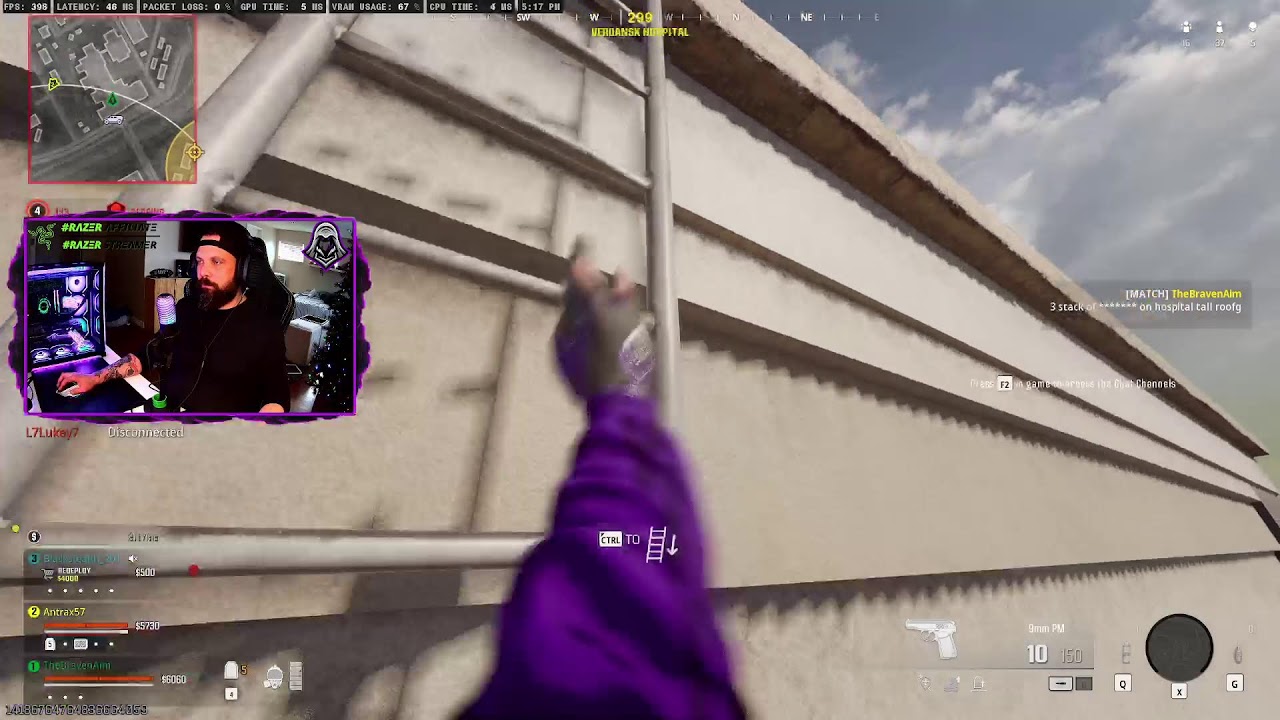 Last Legit Mouse Aim in COD #razer #aim !commands - YouTube