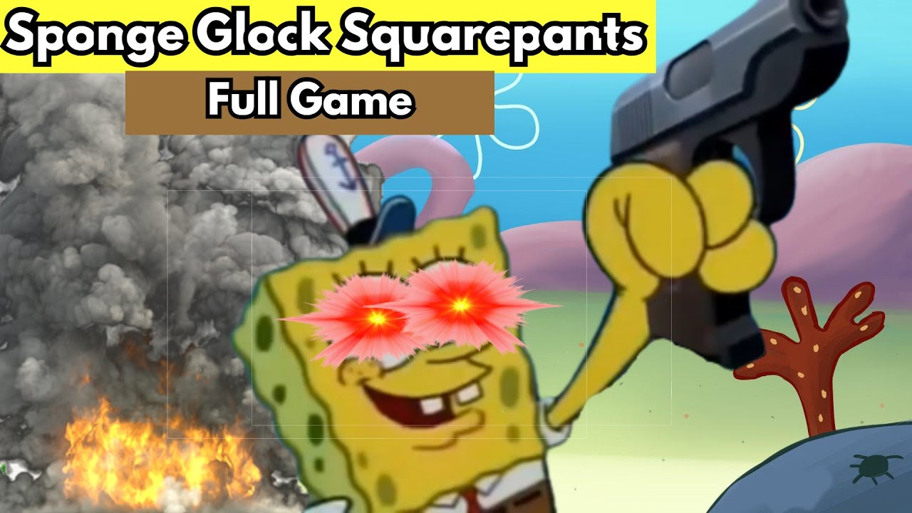 How Did The Sponge Get A Gun | Sponge Glock SquarePants - YouTube