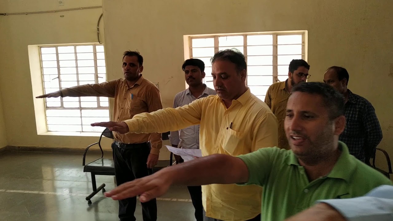 Fit India movement at Marudhar Engineering College, Bikaner - YouTube