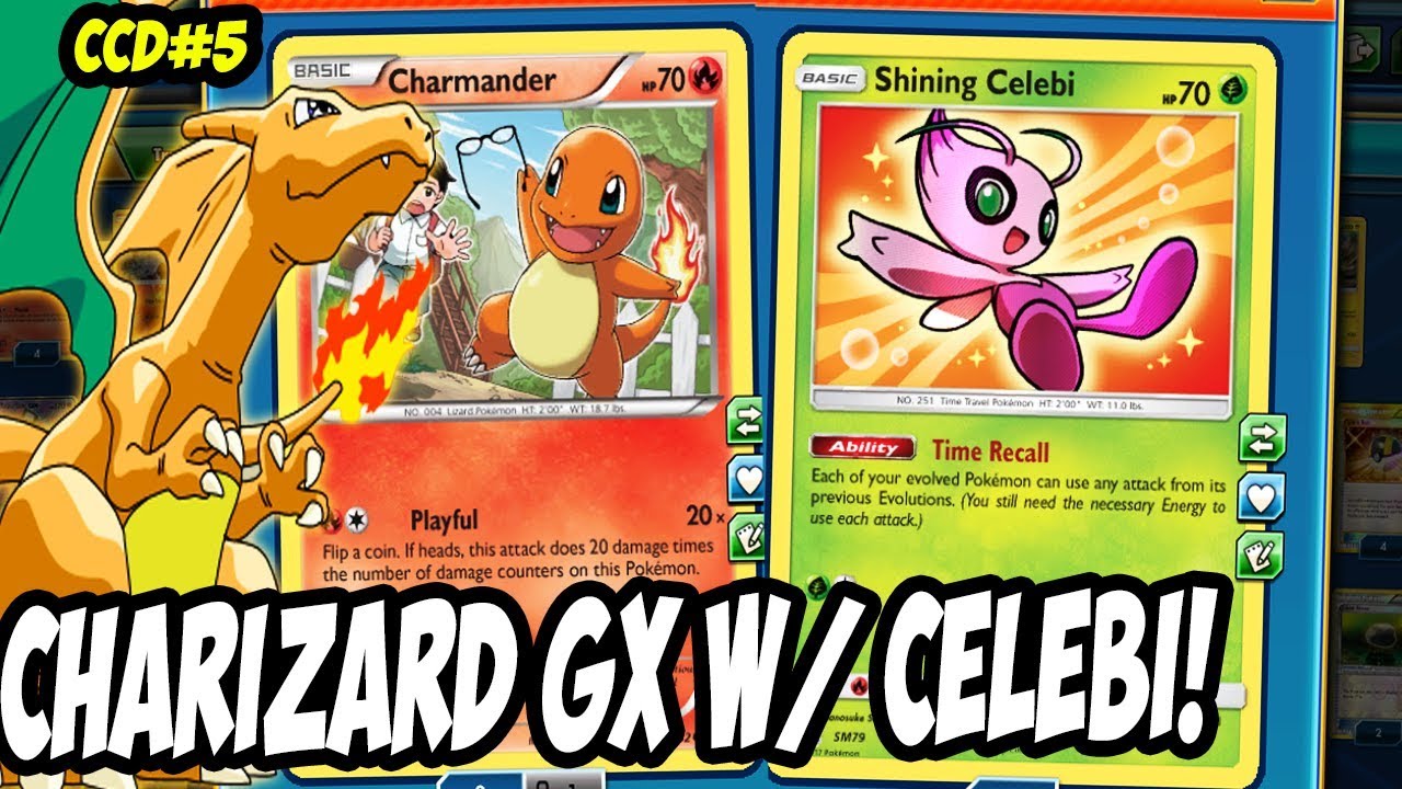 Crazy Combo Deck#5 Charizard GX W/ Shining Celebi! How to give ...