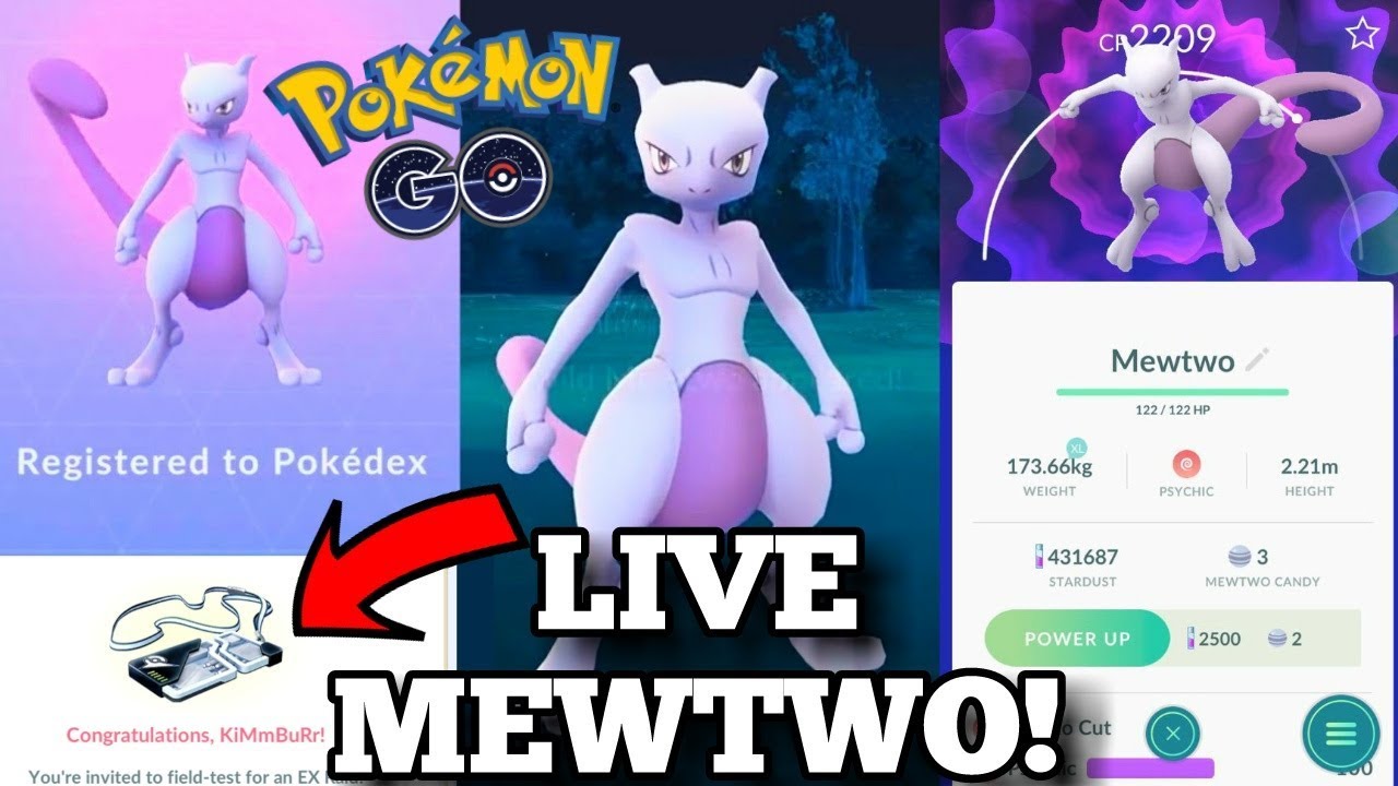 LIVE NOW! Pokemon GO! 🥊 MEWTWO EX RAID BATTLE - 🥊 LEGENDARY EVENT ...