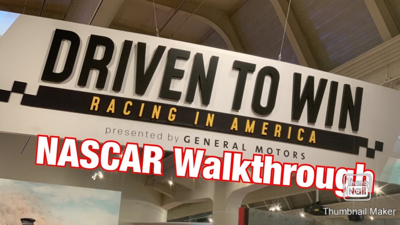 The Henry Ford's Racing In America Exhibit: NASCAR Edition - YouTube