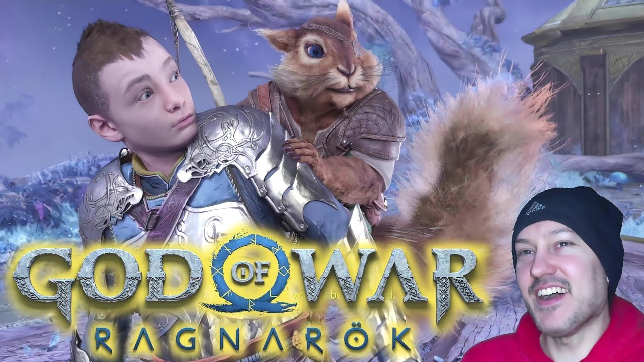 God Of War Ragnarok - Part 8 - MEETING A SQUIRREL LOL - 4K PS5 - YouTube