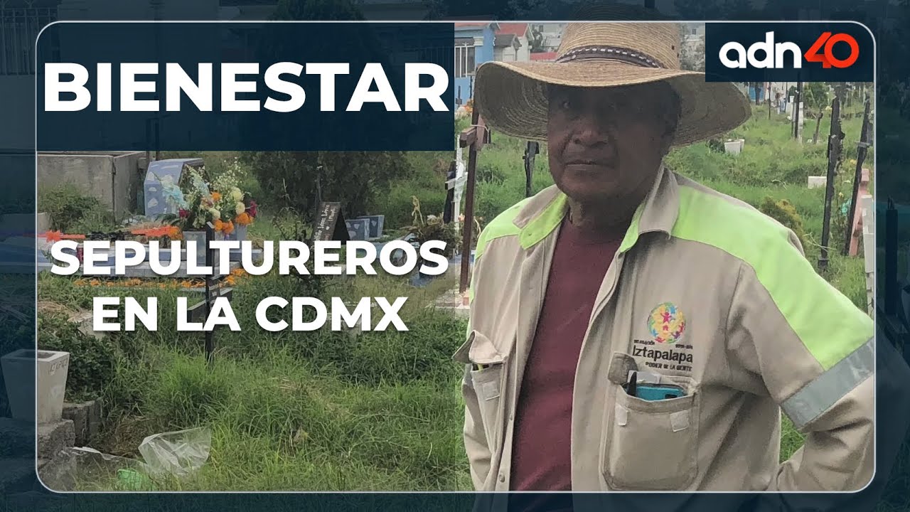 El trabajo de los sepultureros en los cementerios de México - YouTube