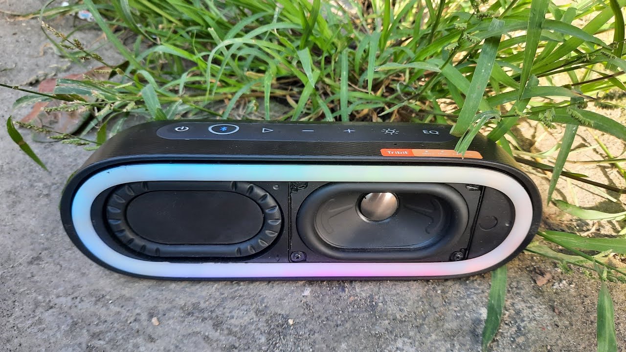 tribit xsound mega bass test - YouTube