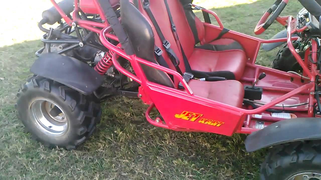 250cc go kart jet kart - YouTube
