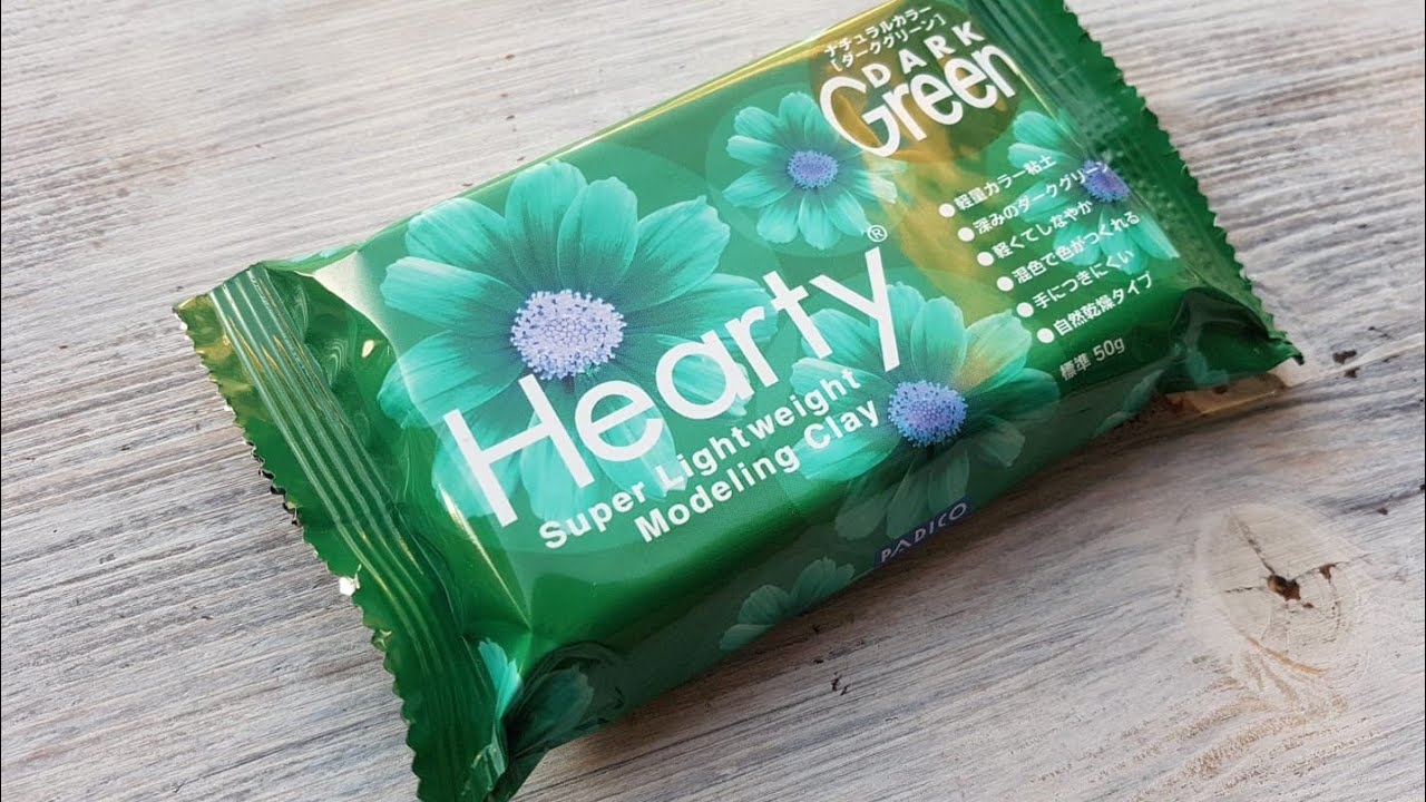 Hearty modelling clay review / unboxing Hearty soft modelling clay ...