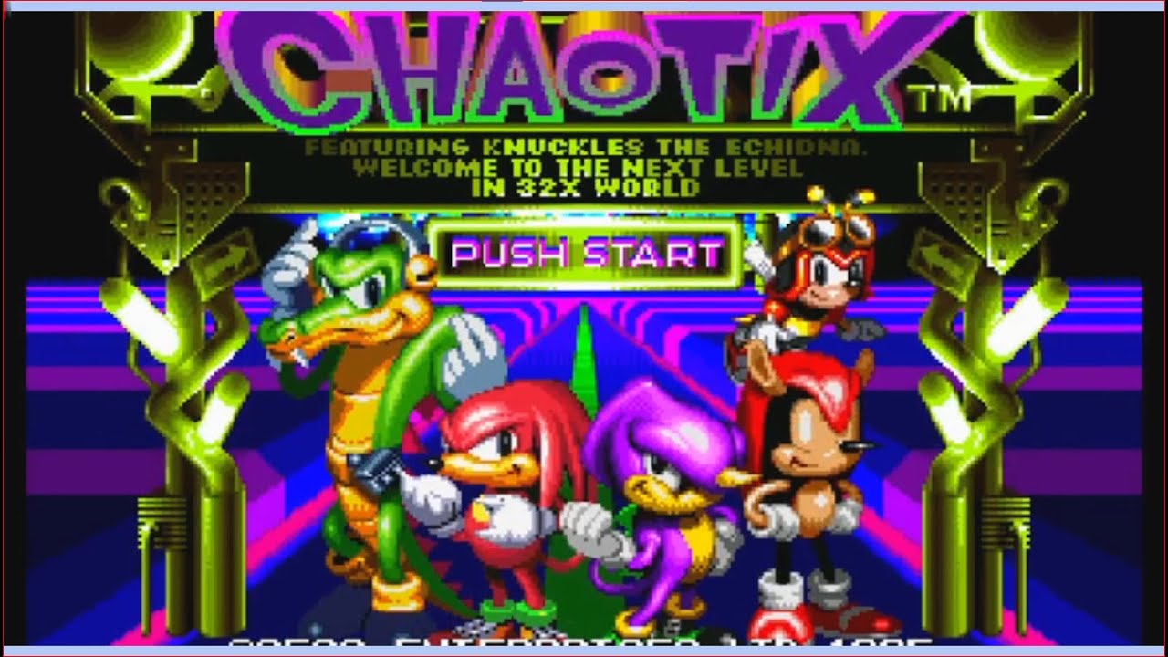 CHAOTIX - GAME PLAY - YouTube