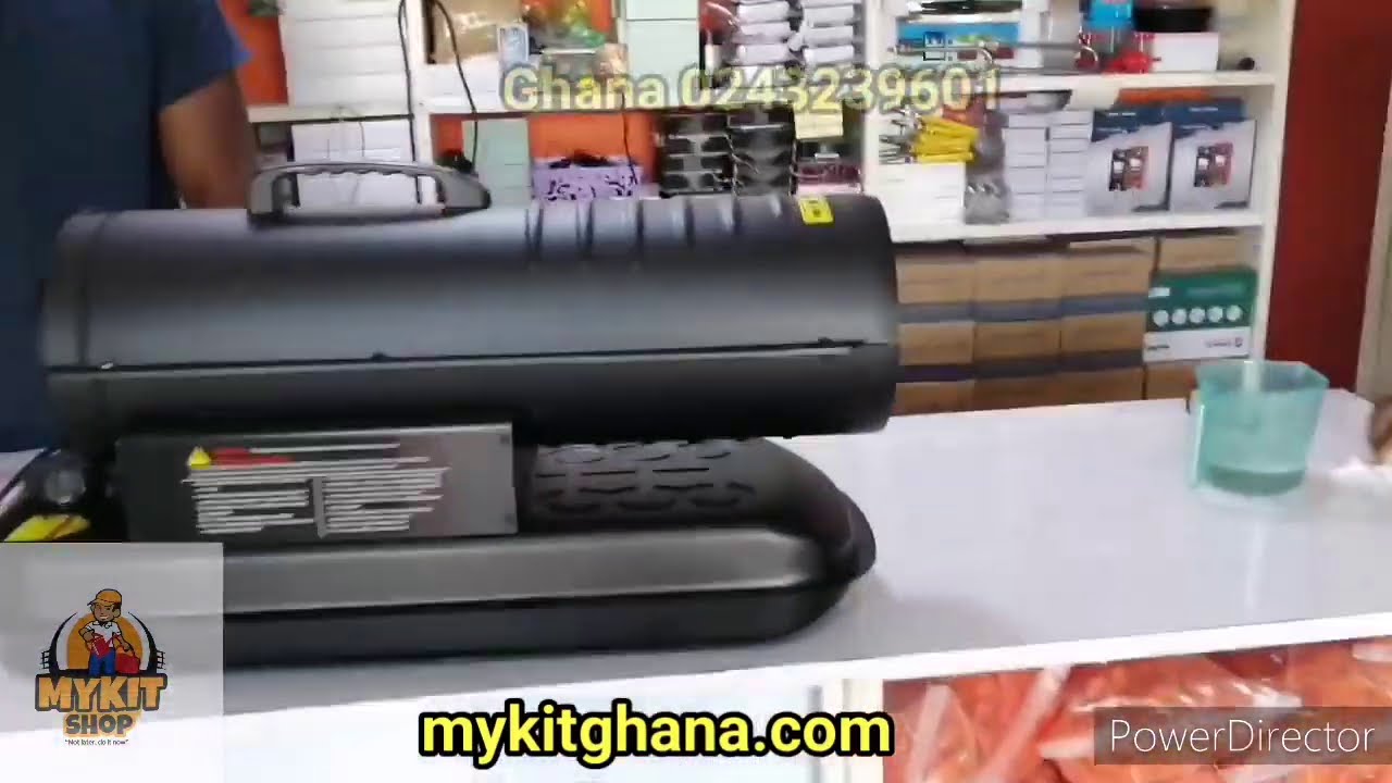 Poultry brooder air heater zobo ZB K70 - YouTube