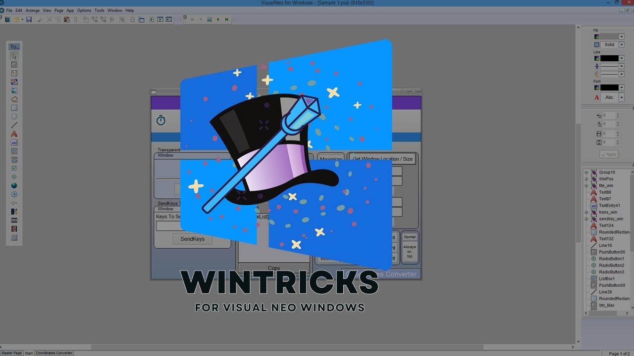 WinTricks For Visual Neo Windows - YouTube