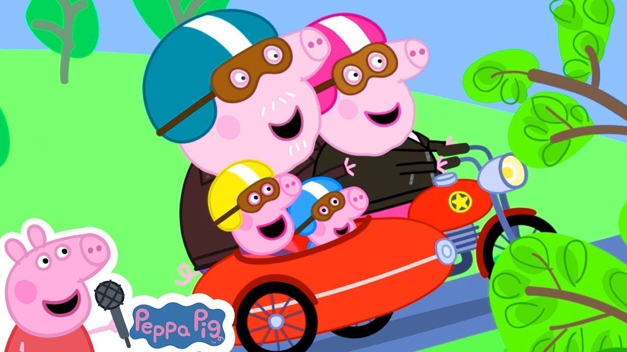 Peppa Rides Different Vehicles! | More Nursery Rhymes & Kids Songs ...