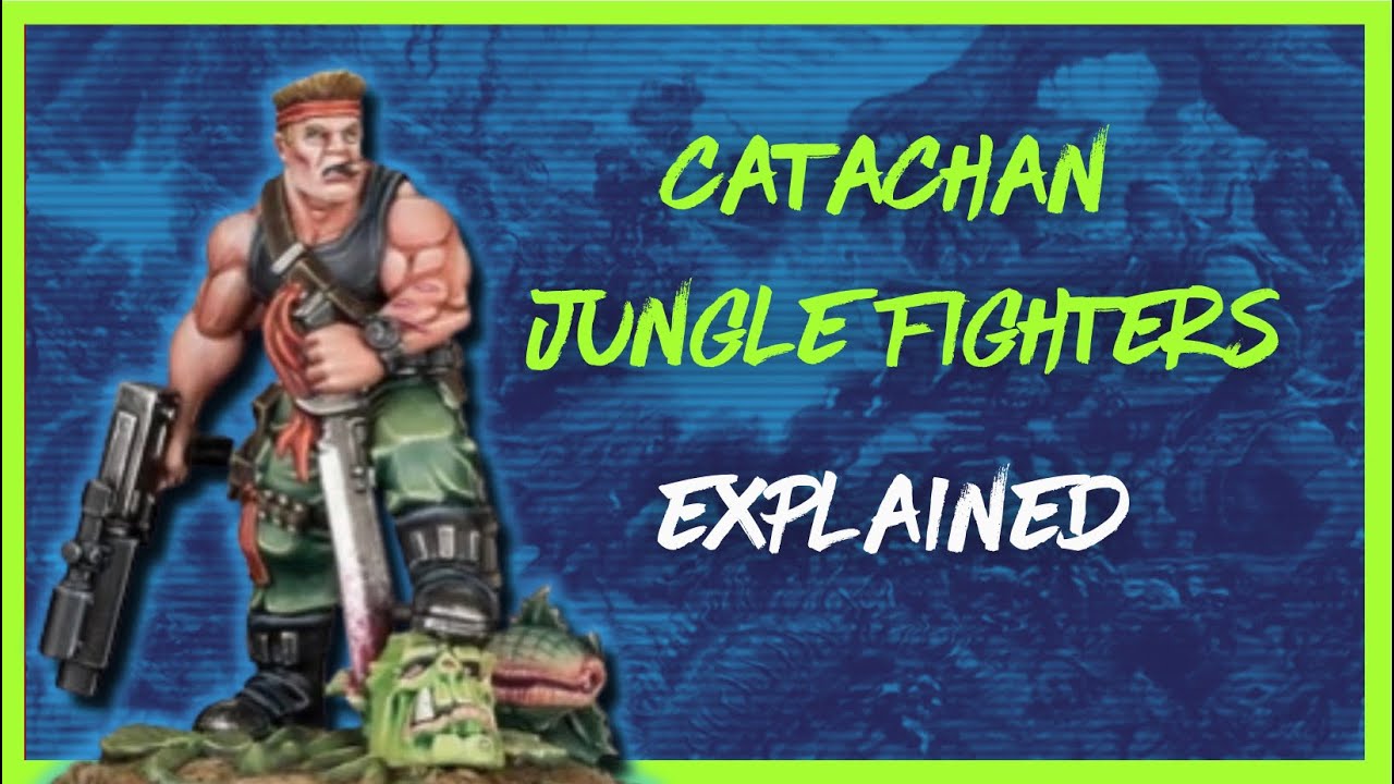 Catachan Jungle Fighters | The Army of Arnold Schwarzeneggers in ...