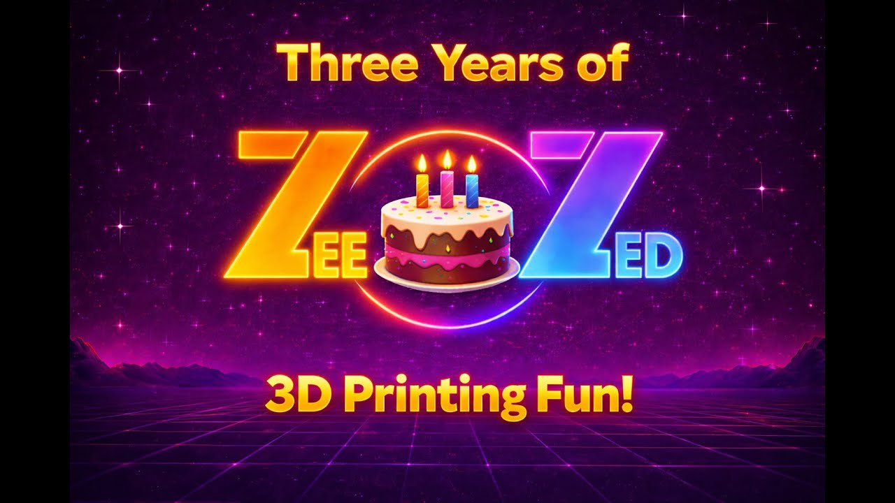 Zee and Zed Turns 3 🎉 A Look Back at Three Years of Making - YouTube